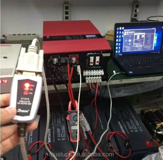 Transformer Based Heavy Duty 12kw 48v Dc Solar Hybrid Inverter With ...