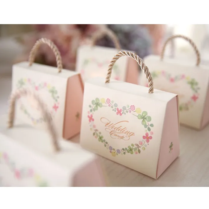 Custom Fancy Foldable Gift Box Candy Box Luxury Wedding Favor - Buy ...