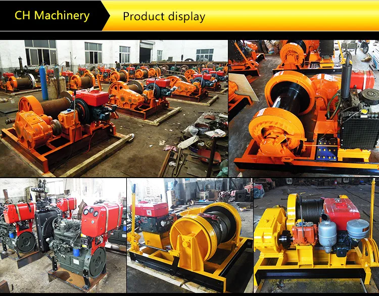 10mt Marine Diesel Winch With Load Test Certificate - Buy Diesel Winch ...