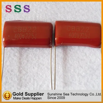 (400v225j 400v 225 2.2uf 2200nf 25mm Pitch) Cbb 2.2uf 400v Capacitors ...