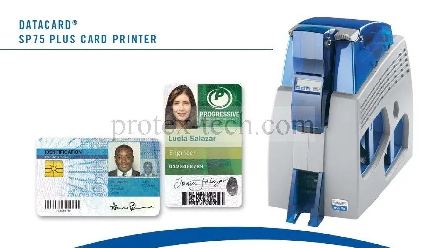 Datacard Lamination Card Printer Sp75 Plus - Buy Id Card Printer ...