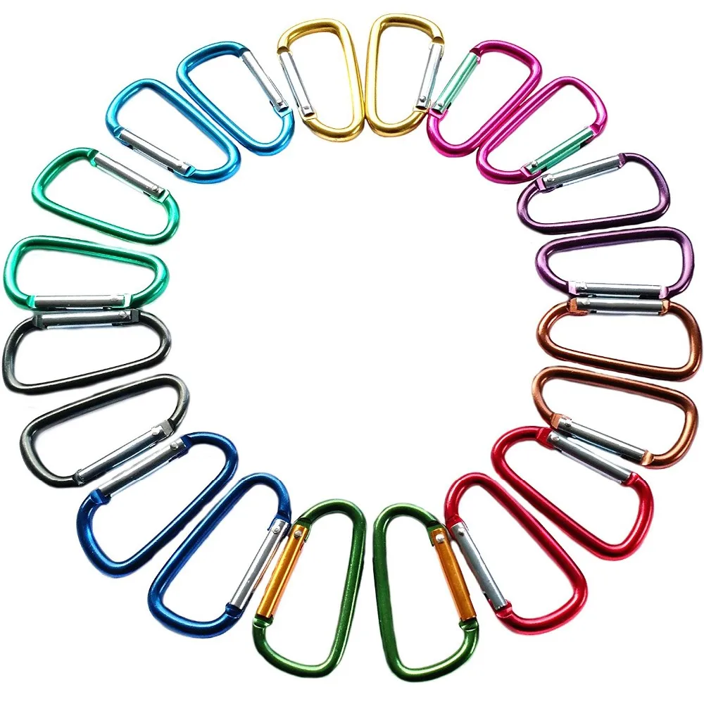 Customized Stainless Steel Portable Carabiner Clip For Hiking,Climbing ...
