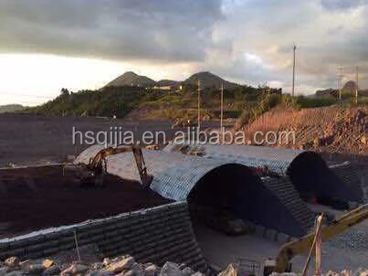 Large Diameter Corrugated Steel Pipe Tunnel Liner Plates
