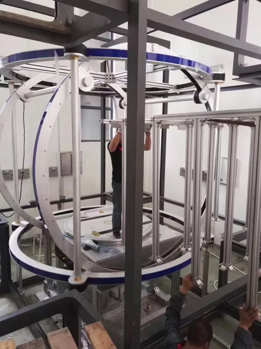 Laboratory Three-Axis Helmholtz Coil for Satellite Testing ...