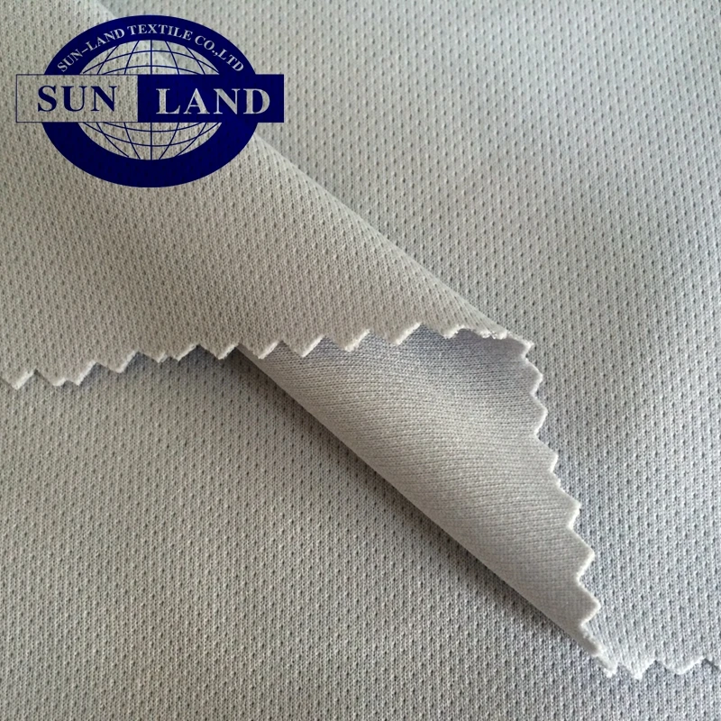 Polyester Dry Fit Eyelet Antimicrobial Sport Knit Mesh Fabric - Buy ...