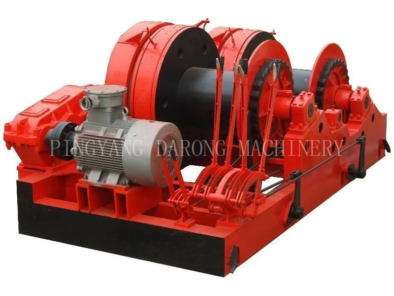 Electric Free Fall Winch for Pile Driver Lifting Hammer