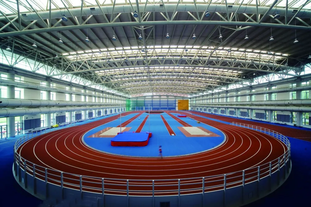 Steel Truss Structure Football Stadium Design - Buy Gymnasium Space ...
