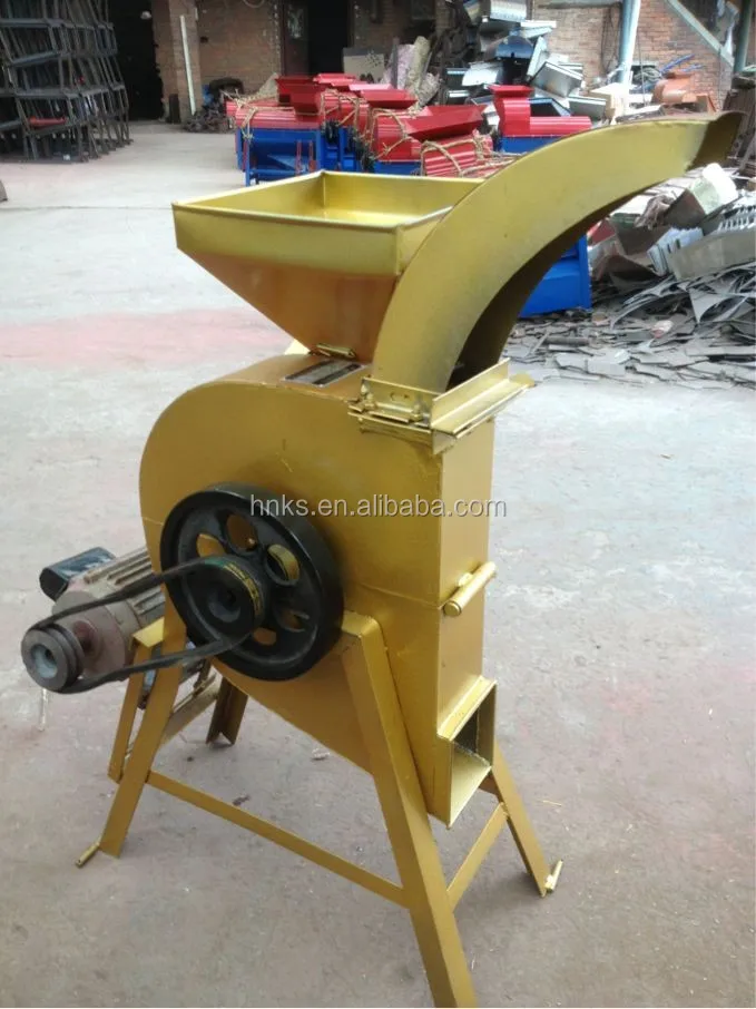 Hot Sale Electric Fodder Silage Grinder Farm Portable Diesel Animal ...