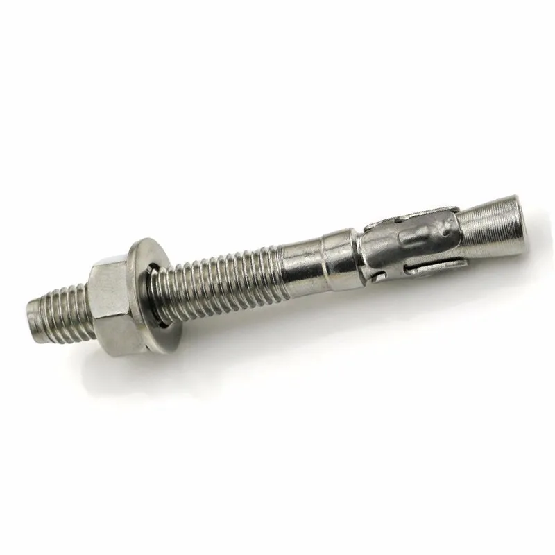 SS M12*80mm M12*100mm Stainless Steel 304 316 Wedge Anchor Bolt