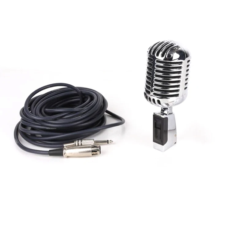 KOOL SOUND Vintage Style Dynamic Vocal Microphone - KS-7700PACK