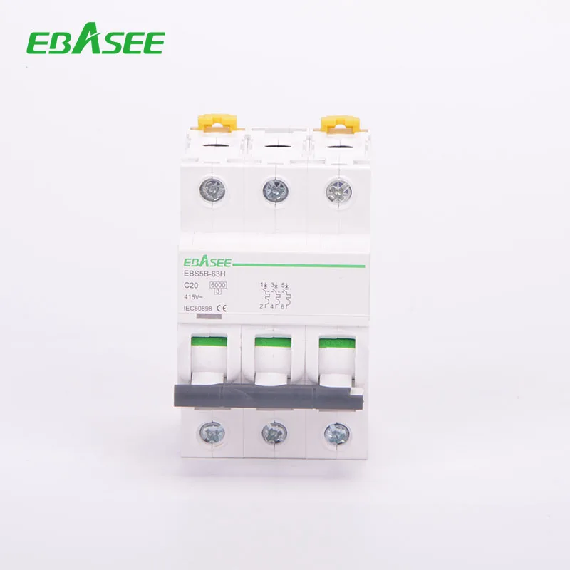 1p 6a Mts Manual Transfer Switch Circuit Breaker Mcb 50hz/60hz 400 ...