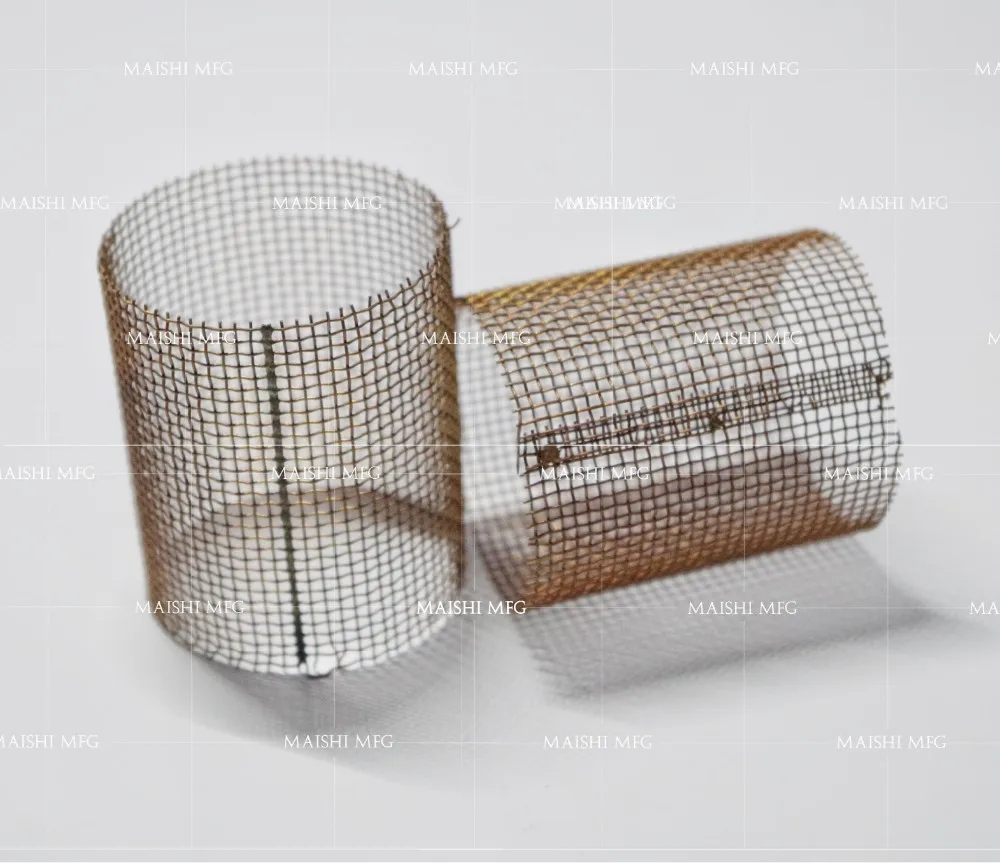 Custom Size Micro Perforated Metal Mesh Cylinder Filter - Buy Custom ...