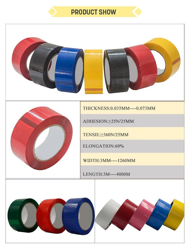 Customized Size Color Opp Adhesive Tape - Buy Tape,Opp Adhesive Tape ...