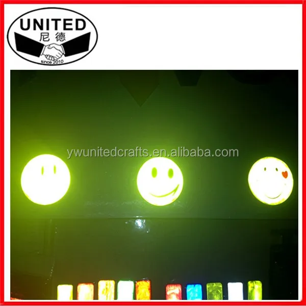 Large Smiley Face Reflective Decal,Smiley Face Reflective Safety ...