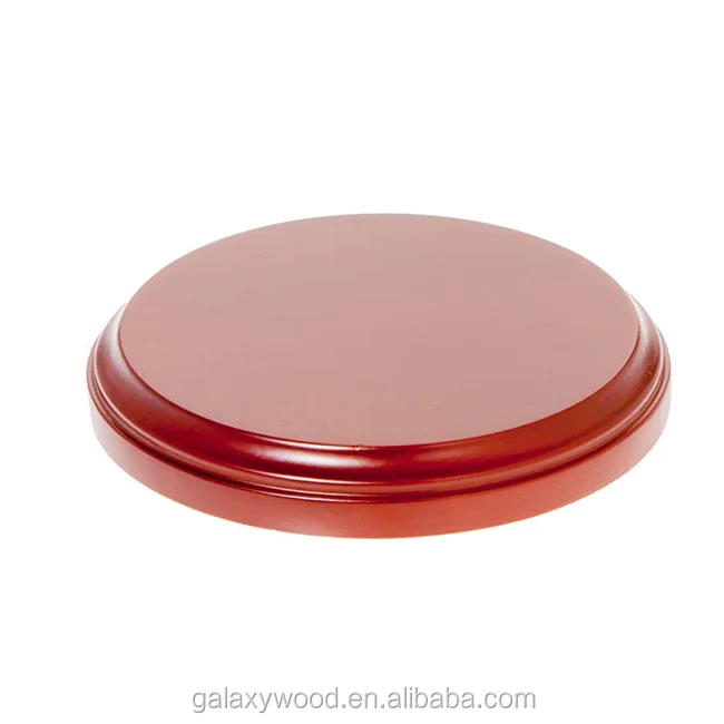 Shop Our Custom Solid Round Wooden Trophy Bases for Crafts
