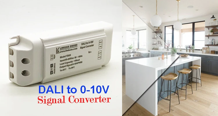 86-265vac Input Dali 0-10v Converter Pwm Signal Output Dali Signal ...