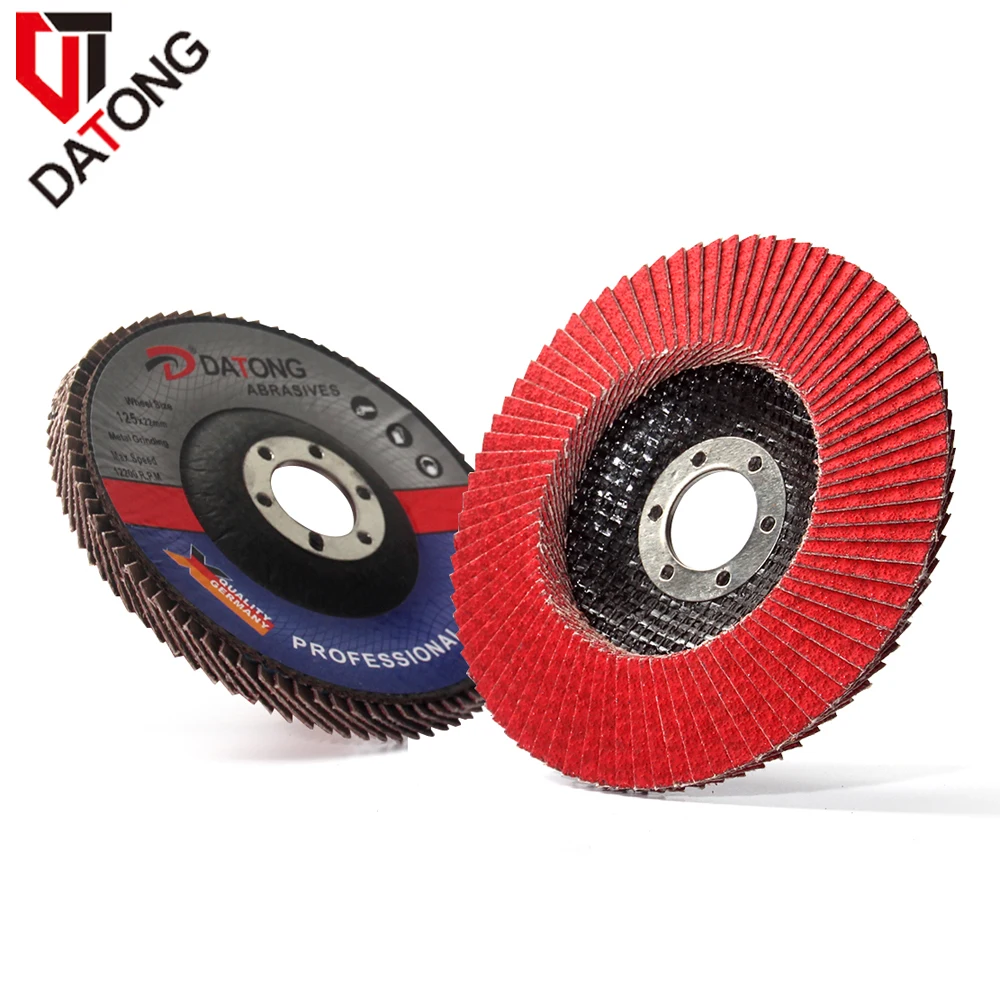 Datong 5 Inch Ceramic Cloth Flap Disc 36grit 125*22mm Abrasives Wheel ...