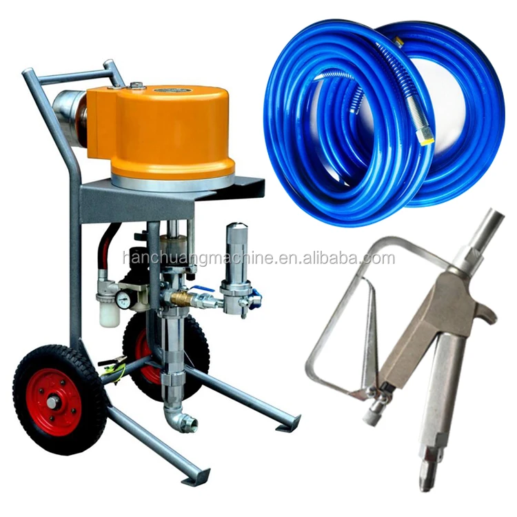 Electric Piston Pump Airless Paint Sprayer Use For Steel Structure ...
