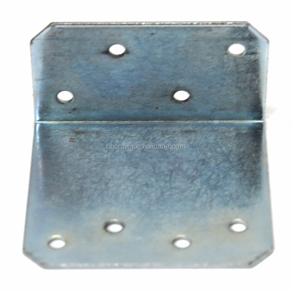 Steel 2mm Thickness Corner Bracket 90 Degree L Construction