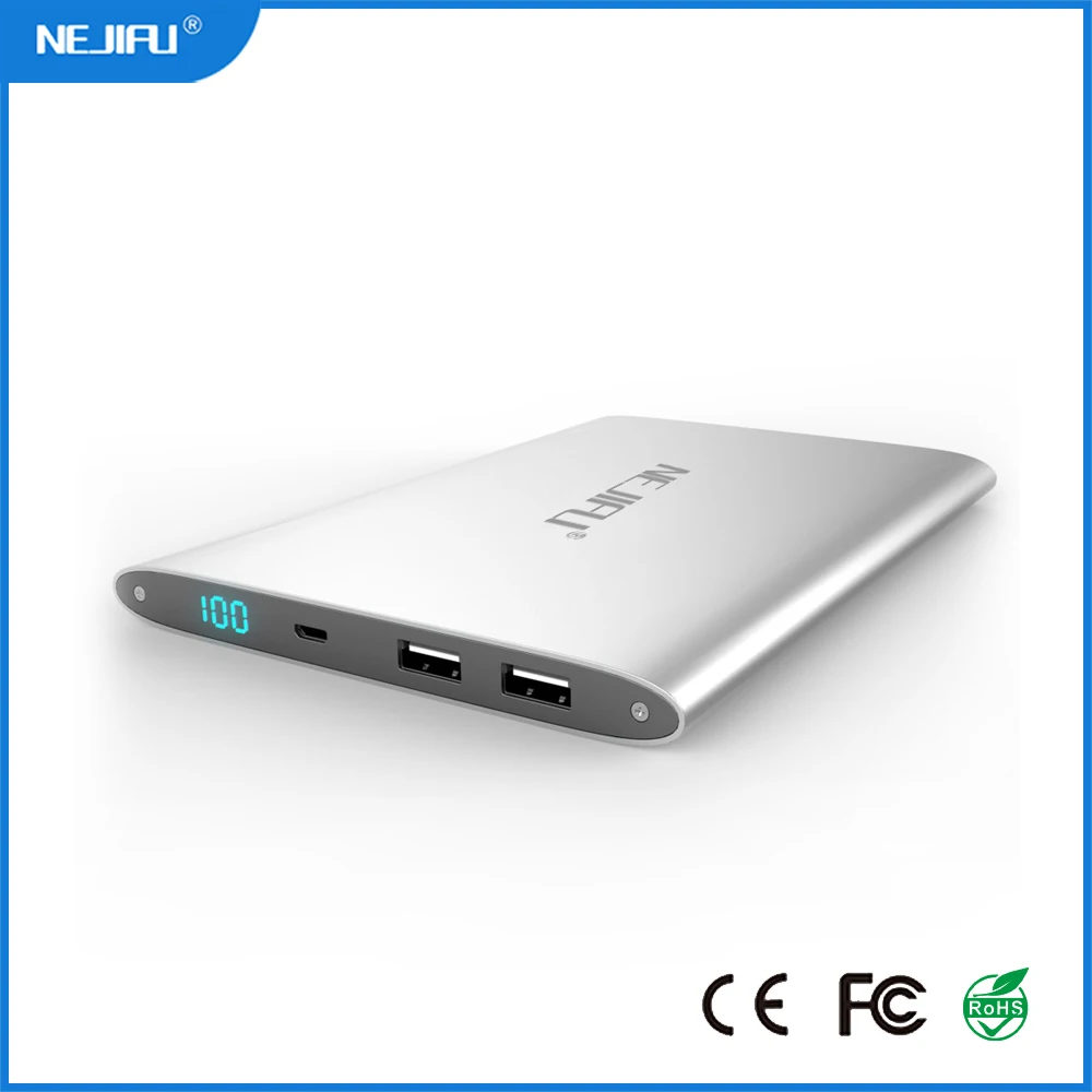 Hot Selling Slim 20000mah Portable Power Bank With Flashlight For Aigo ...