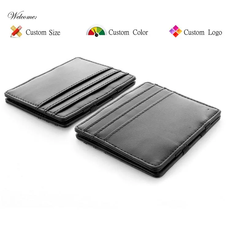 Genuine Leather Magic Wallet Flap Boy Slim For Men - Buy Magic Wallet ...
