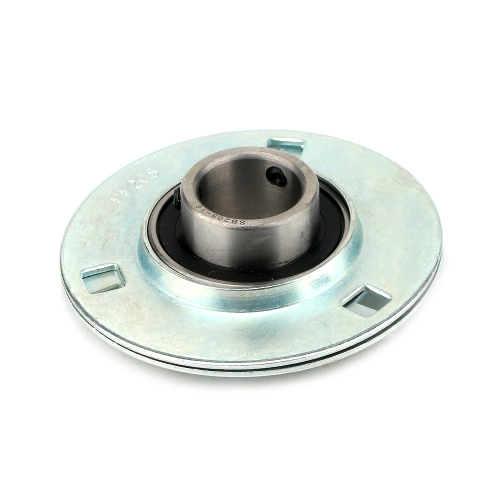 Sbpf205-16 Flanged Mounted Bearing,3 Bolt,1" Inside Diameter,Set Screw ...
