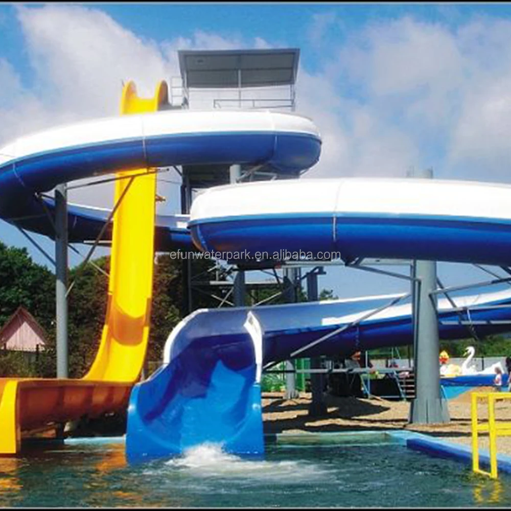 Fiberglass Water Slide Tubes for Sale Commercial Amusement Water Park ...