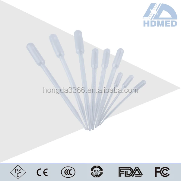 Plastic Laboratory Transfer Pasteur Pipette 2ml - Buy Spoid Pipet ...