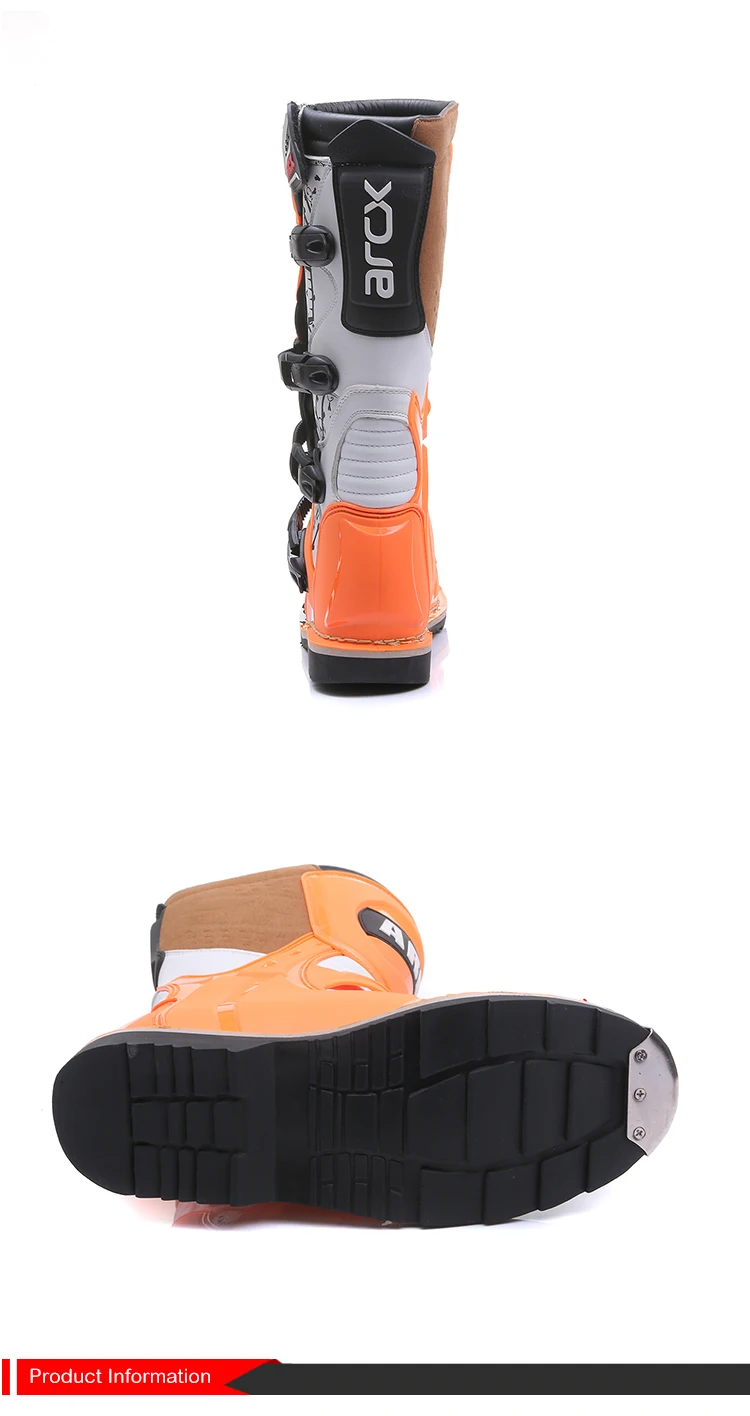 Arcx Sports Racing Moto Boots Protective Gear Professional Motorcycle ...