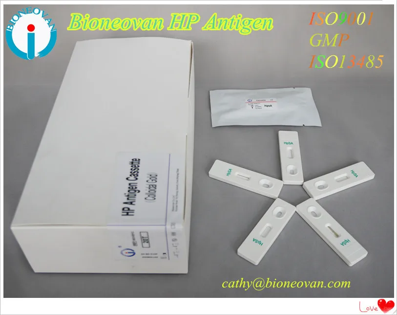 Diagnostic Stool Test H Pylori Ag Rapid Test (hpsa) Cassette - Buy ...