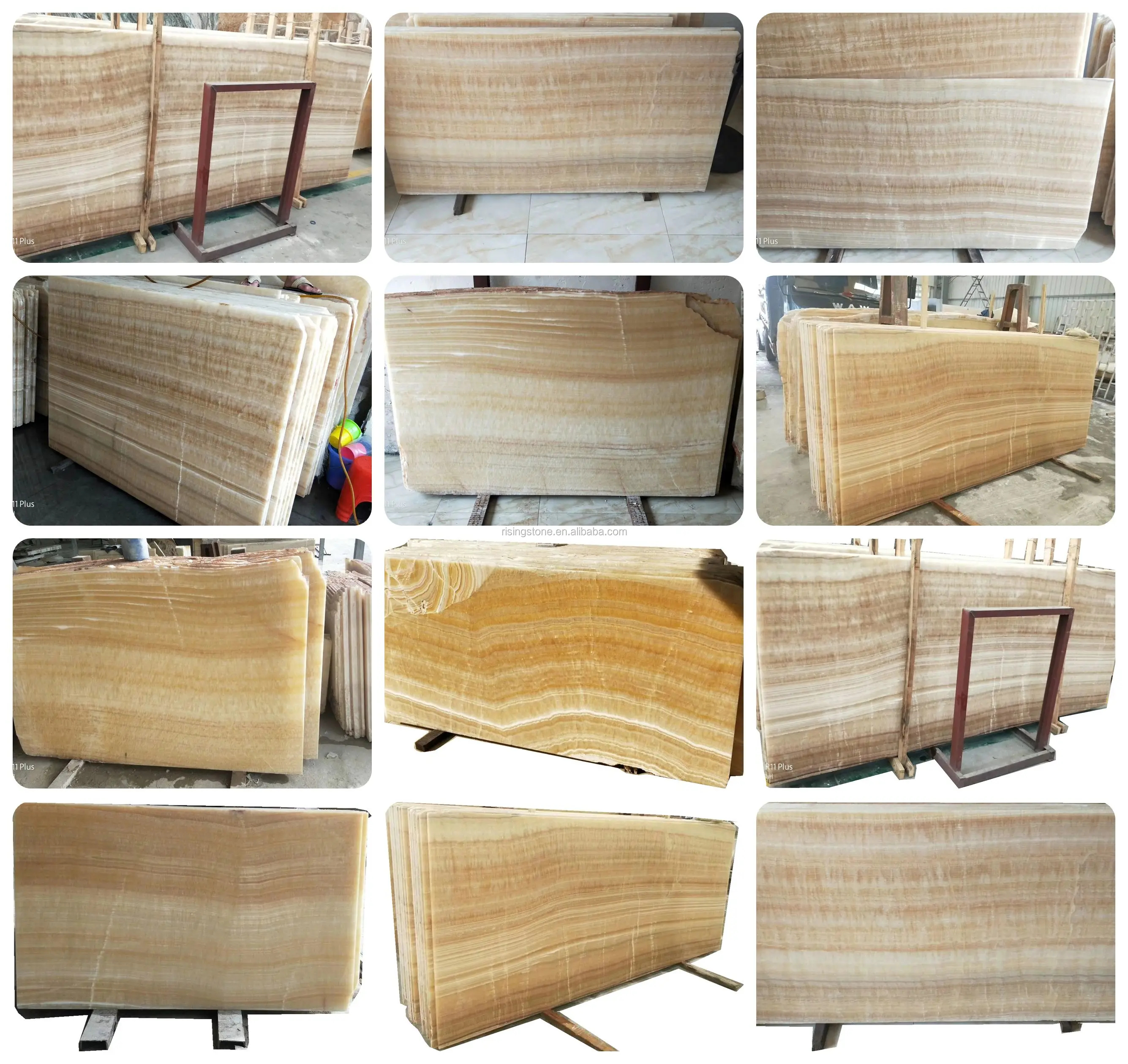 Beautiful Luxury Backlit Yellow Onyx,Natural Translucent Onyx Stone ...