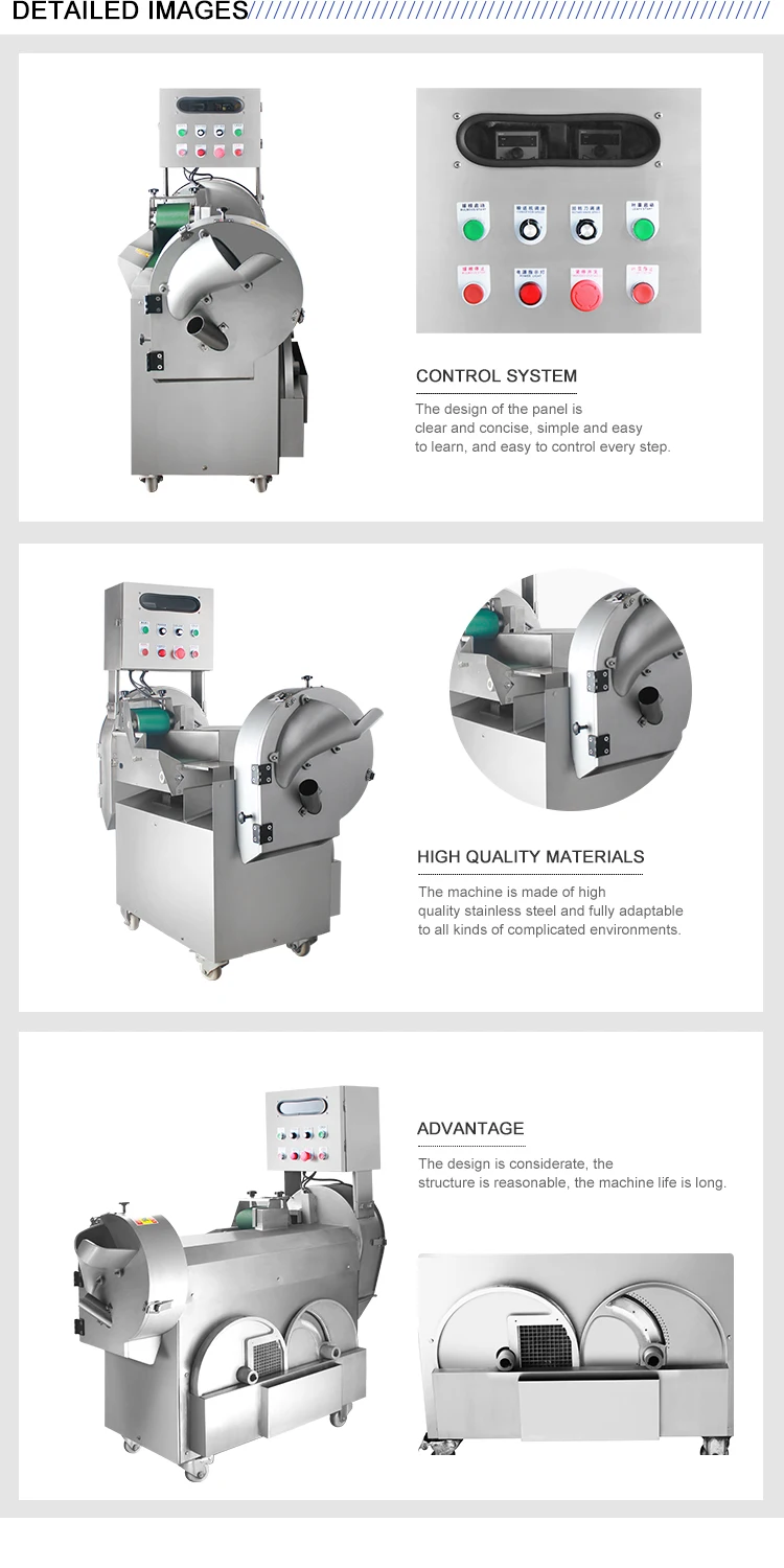 Multi Functional Fruit Vegetable Processing Machine Industrial ...