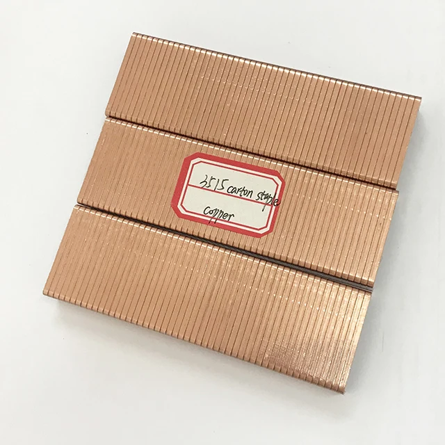 3515 Carton Staple Pins - Durable Brass Wire Made Nails