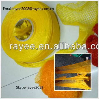Packaging Tubular Netting Roll,Packing Garlic Mesh Bag,Knitted,Malla De ...
