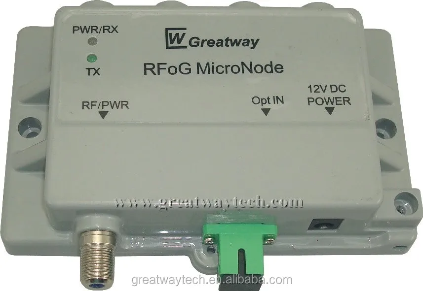 Satélite RFoG ONU/Micronode/Mininode para fibra a Hogar Cable TV FTTH ...