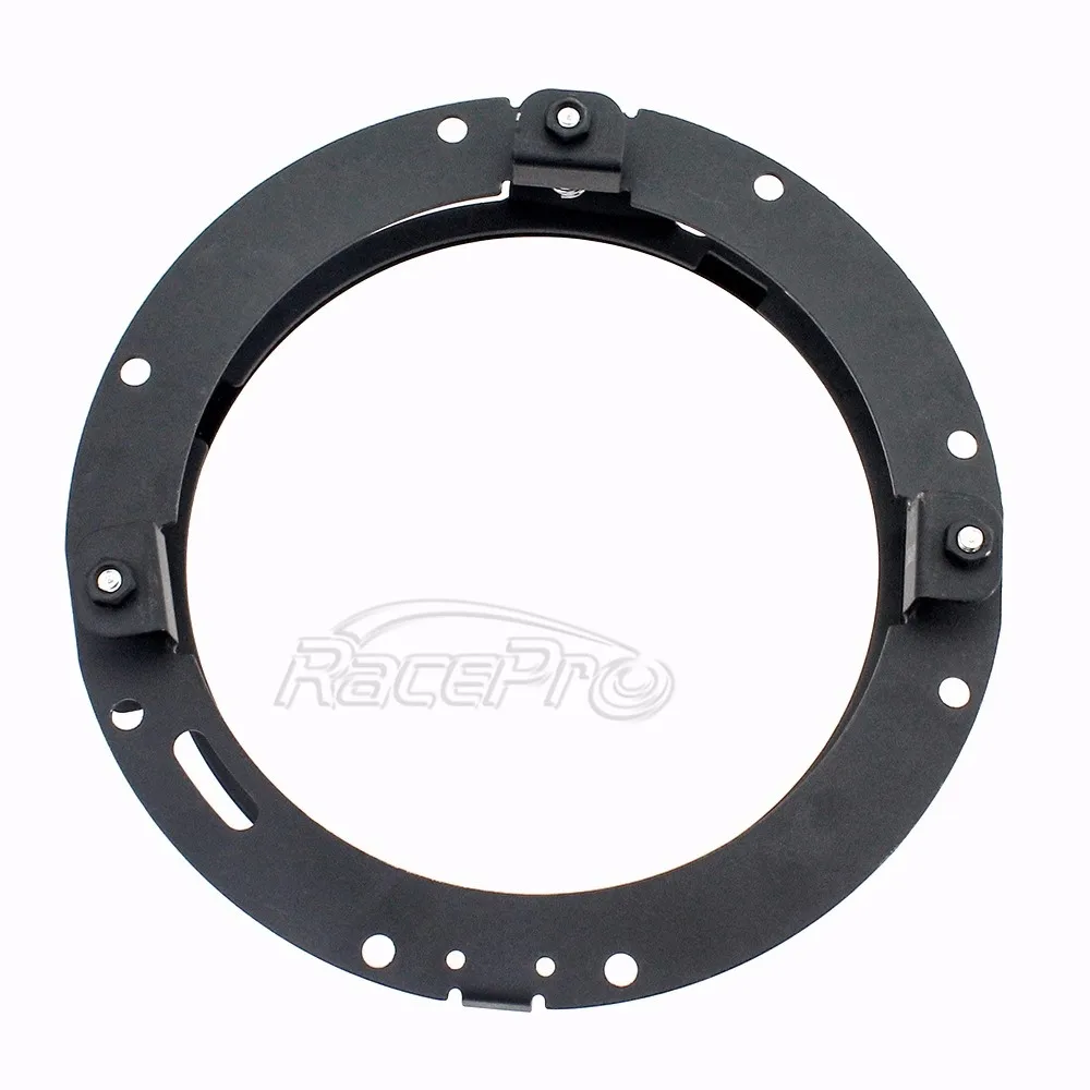 Racepro 7 Inch Round Headlight Bezel Headlamp Mounting Ring Trim ...