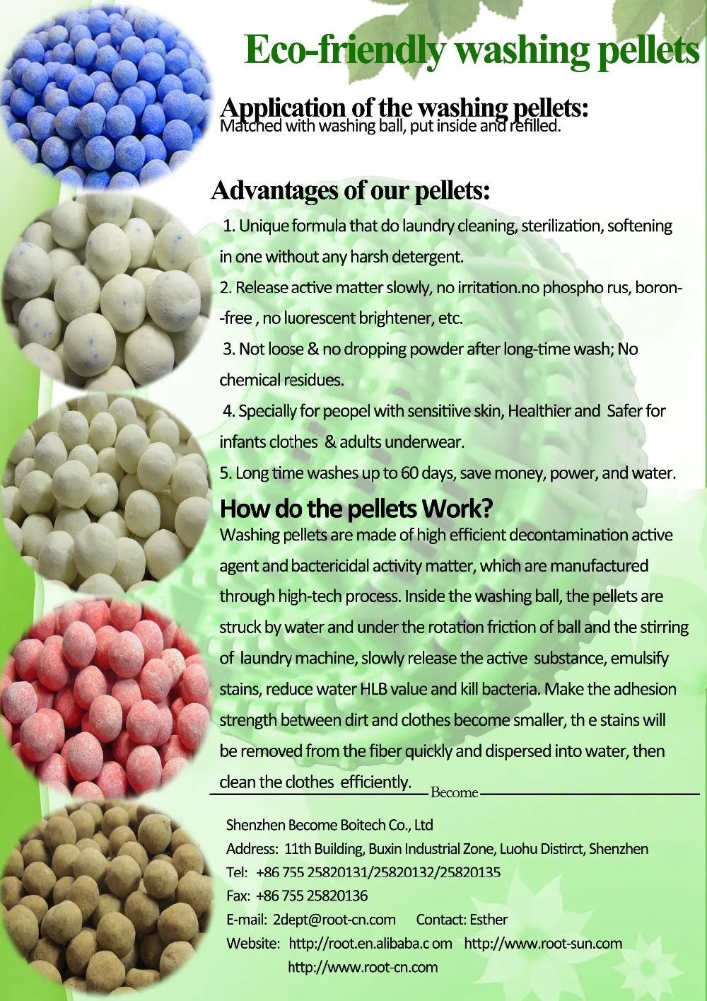 Laundry Washing Pellets To Clean Clothes Without Detergent - Buy ...