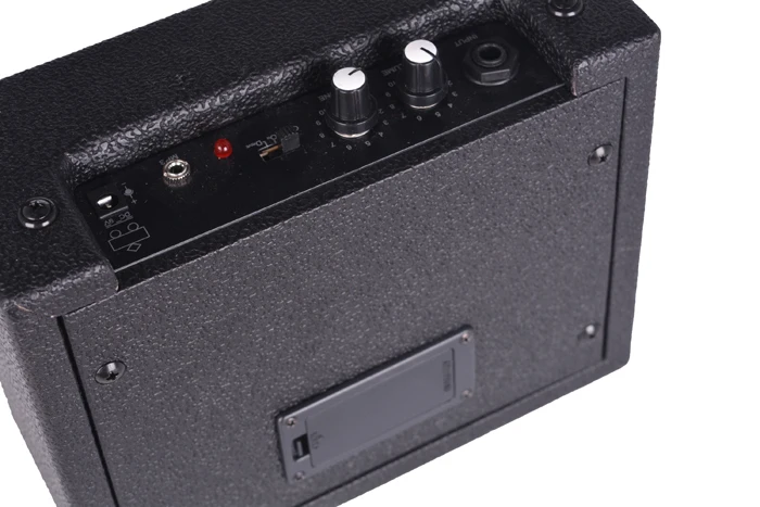 5W Portable Battery Powered MINI Guitar Amplifier - Black/blue