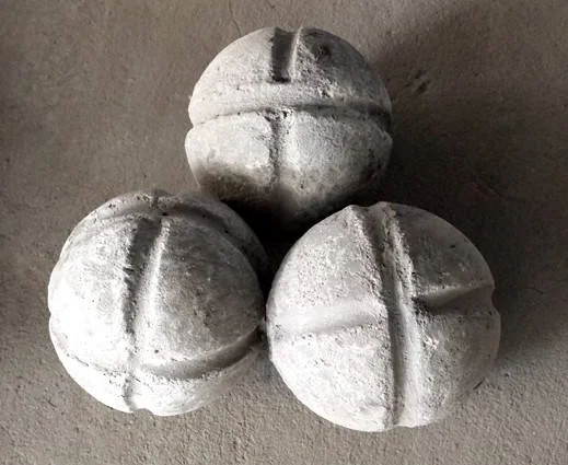 Slag Stopper Ball Refractory High Alumina Ball For Converter Tapping ...