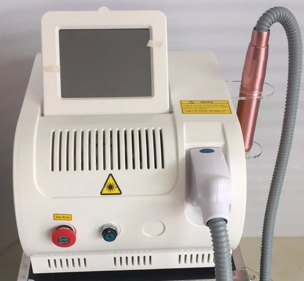 Portable Q-switch Nd Yag Laser For Eye Line And Tattoo Removal Machine ...