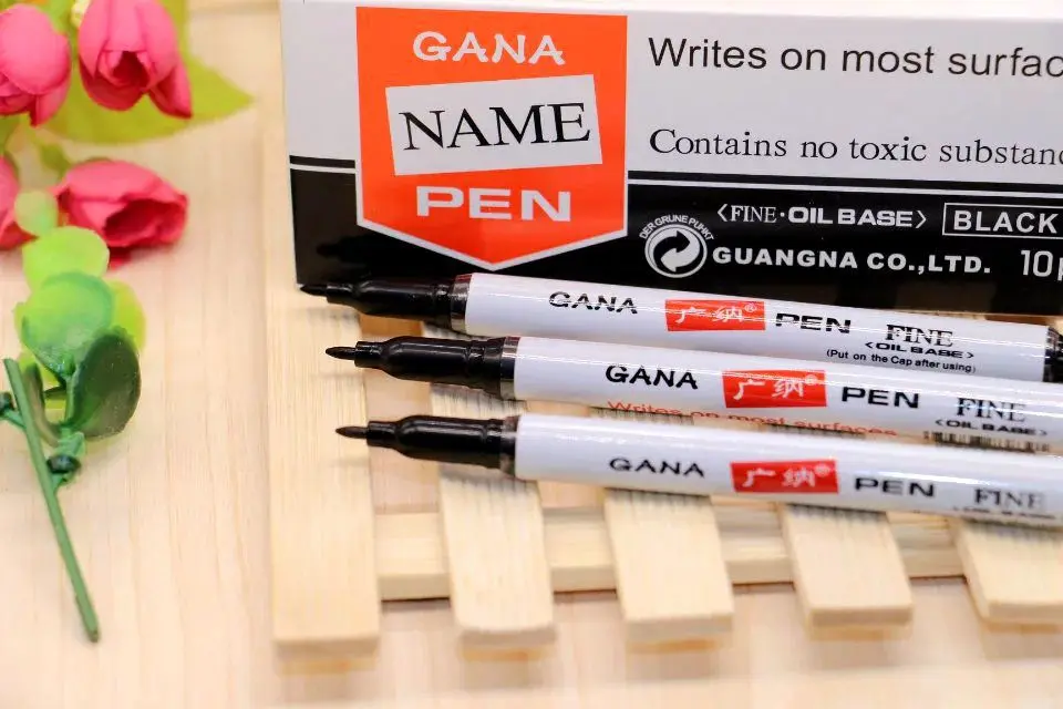 High Quality Small Headed Marker Pen Signature Permanent Marker Pen ...