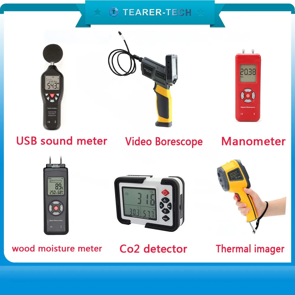 3-in-1 Building /construction/materials Wood Moisture Meter With ...