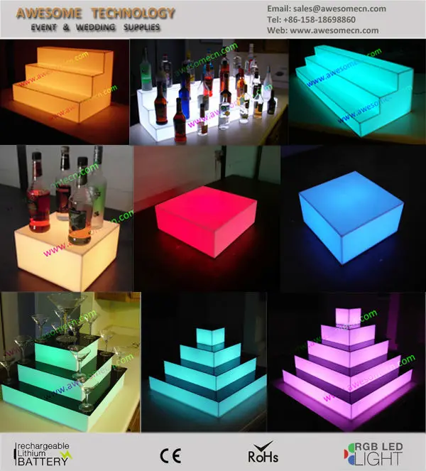 Light Up Led Cupcake Stand - Buy Collapsible Cupcake Stand,Light Up ...