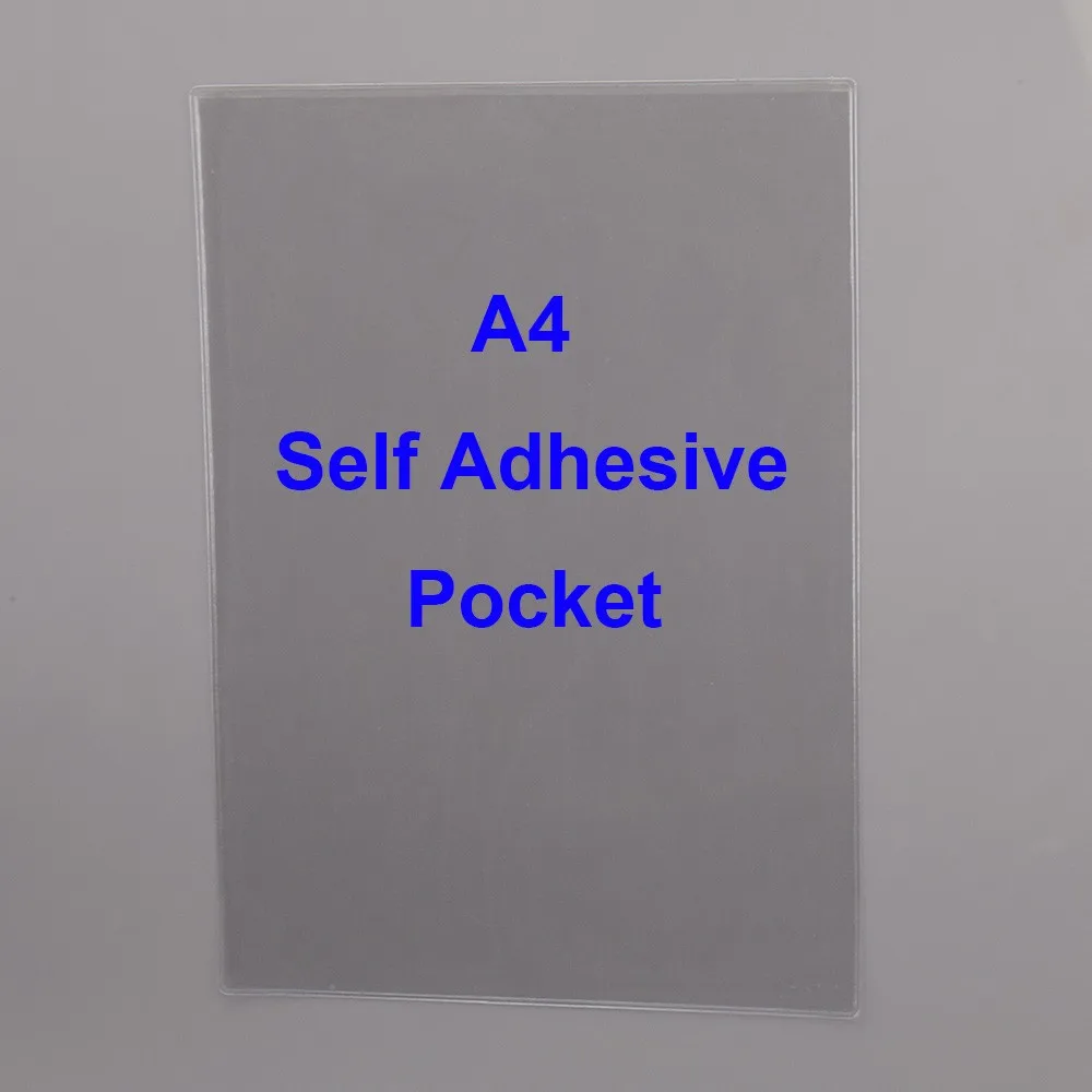 Plastic Sticky File Folder - Buy Plastic Sticky Pockets,Plastic Wall ...
