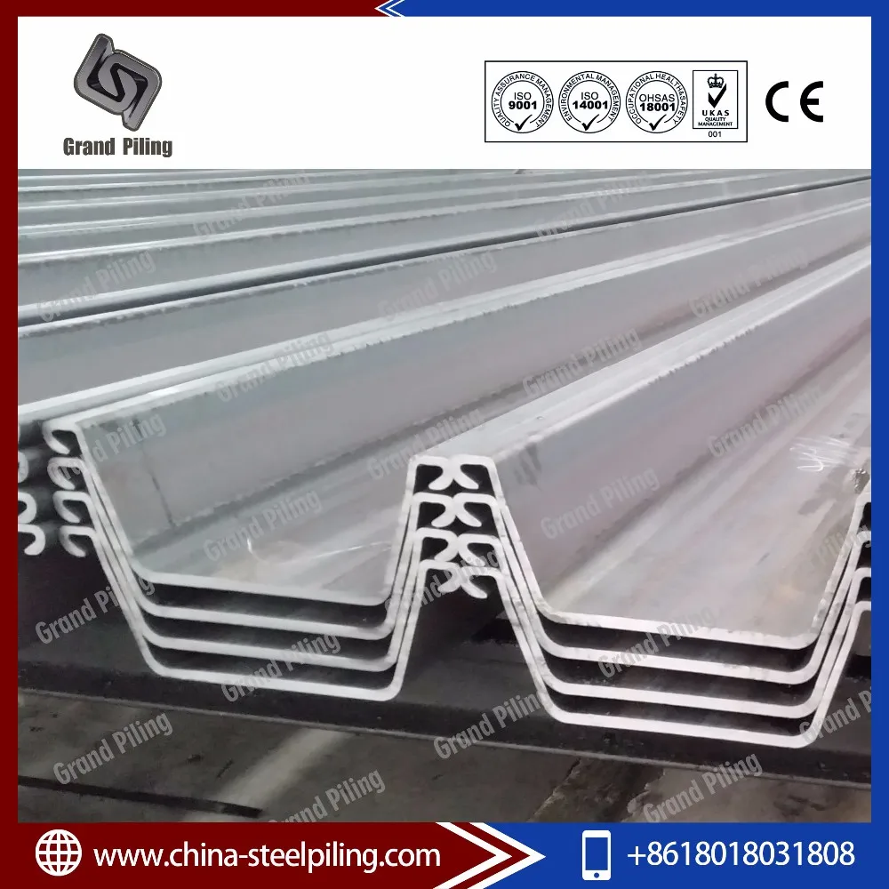 Larssen Hoesch VL 605, 605k, 606a, 606n, 607n Sheet Piles - Durable ...