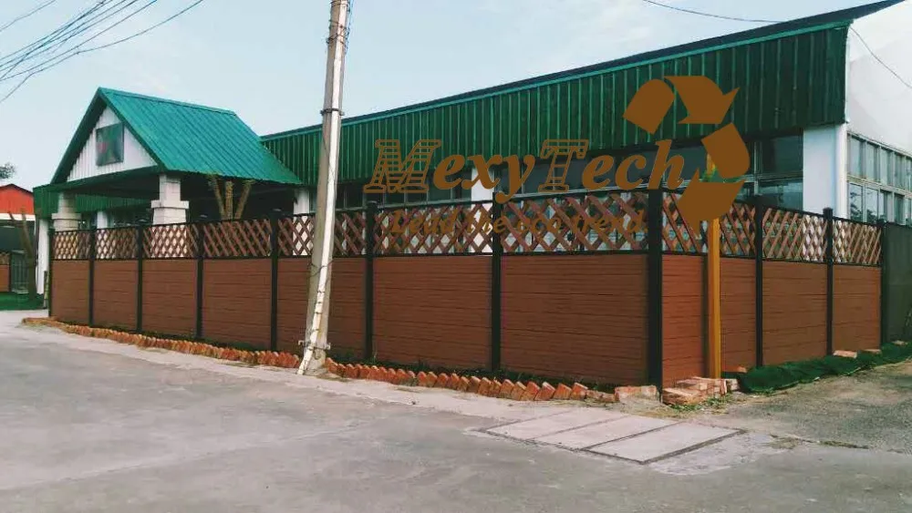 Chinese Style Fence Design - Eco Friendly Composite Boards
