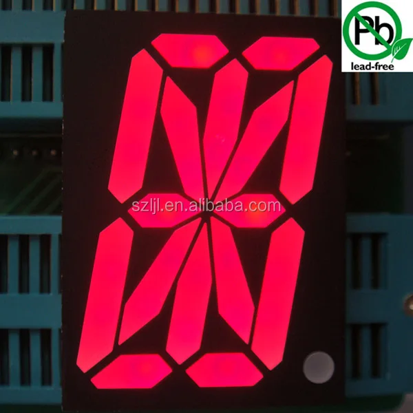 1.0 Inch 16 Segment Led Display/alphanumeric Led Display 1 Inch - Buy 1 ...