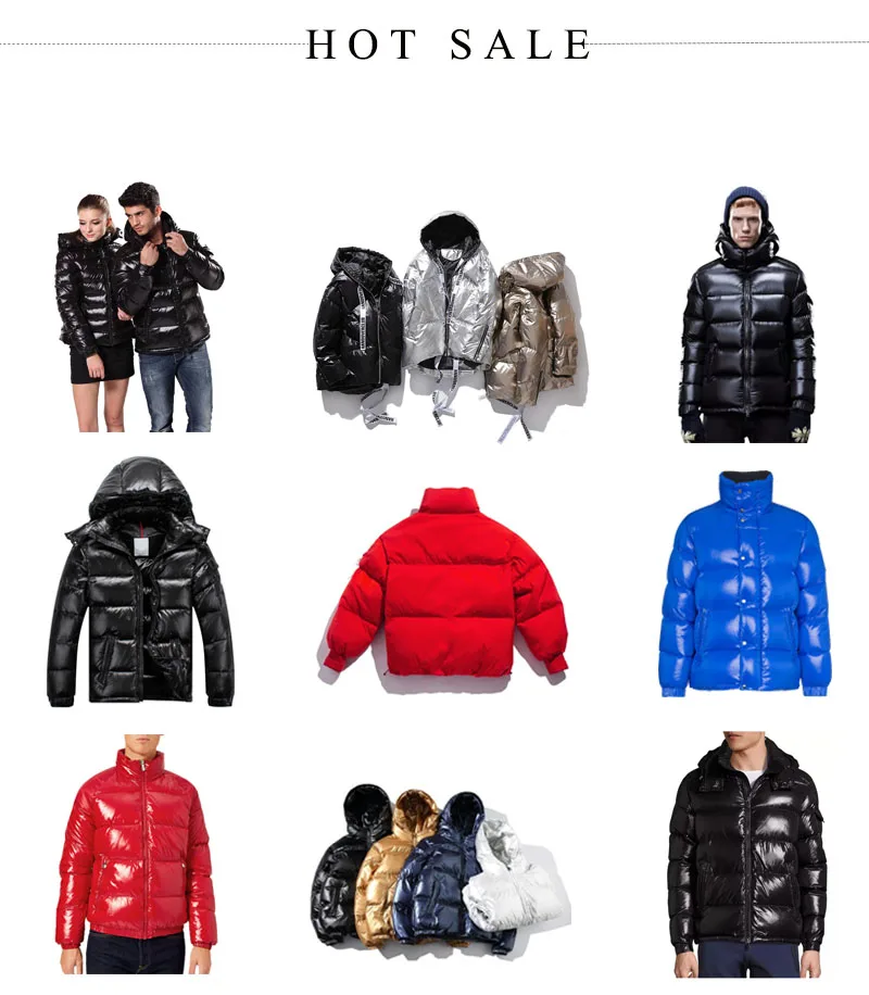 High Quality Fashionable Casual Shiny Red Puffer Jacket Mens - Buy ...