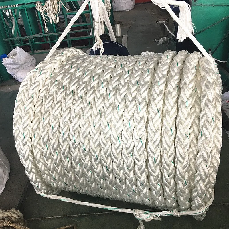 2 Inch Diameter 8 Strand Plaited Nylon Rope - Durable & Versatile