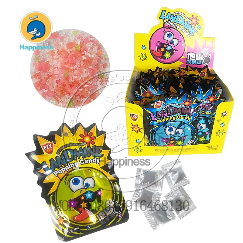 Magic Pop Colorful Fruity Sour Popping Candy - Buy Popping Candy ...